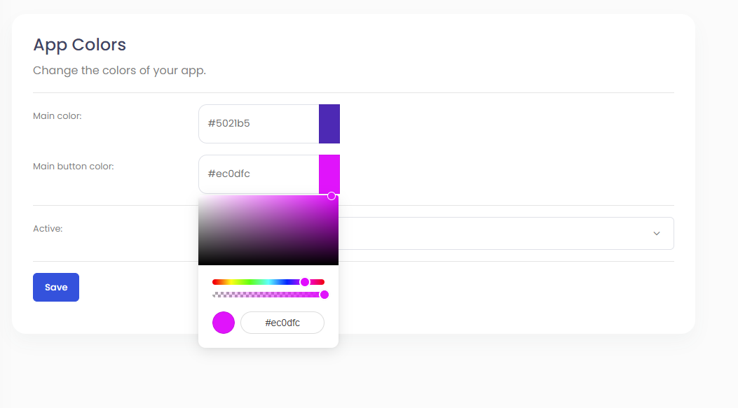 Introducing the new 'App Colors' plug-in | Orderize | Scan. Order. Enjoy.